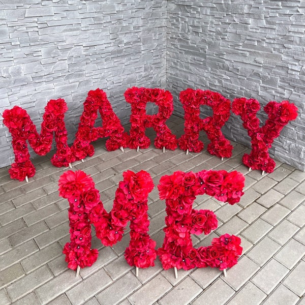 Marry Me Letters - Etsy