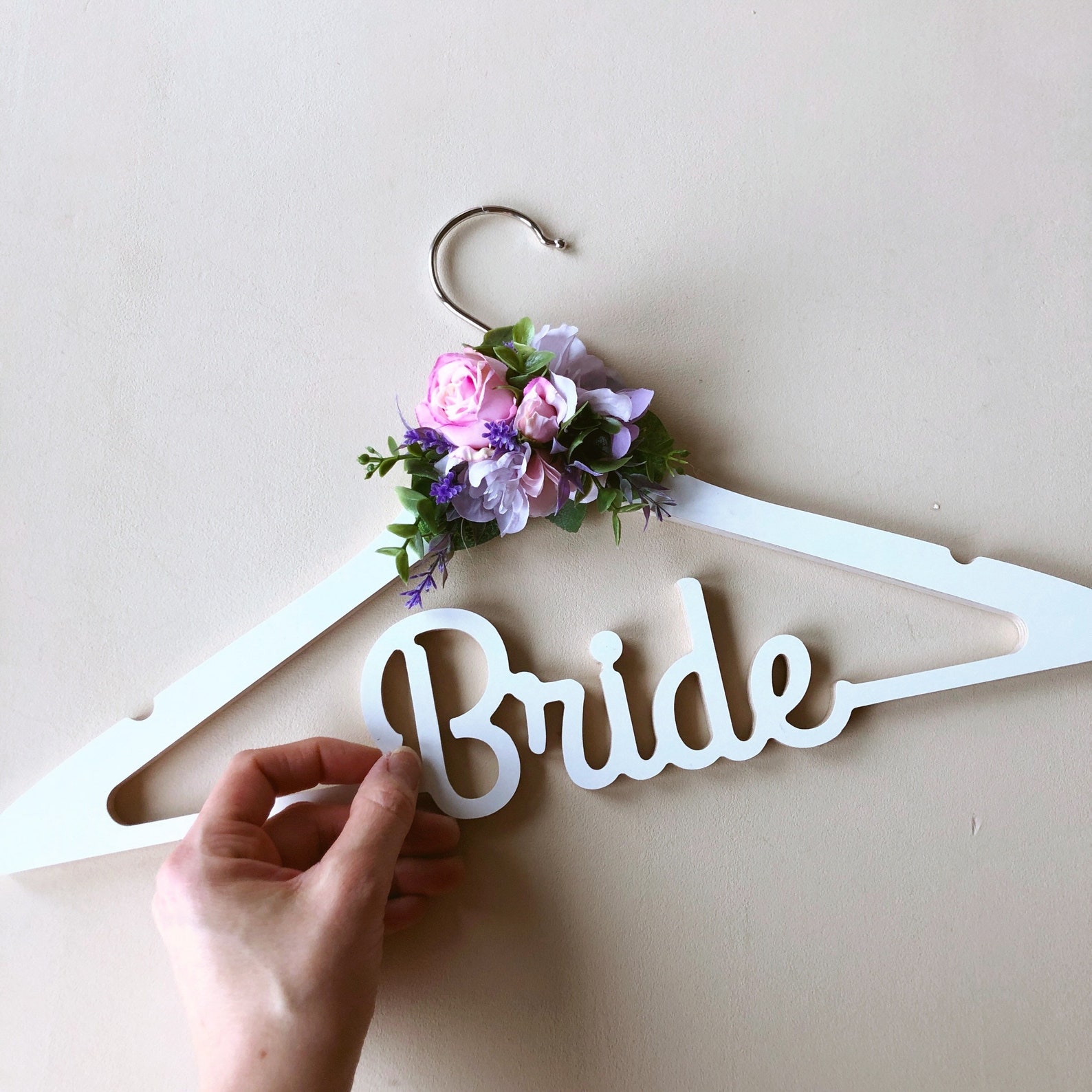 Personalized Wedding Dress Hanger Bridal Dress Hanger | Etsy