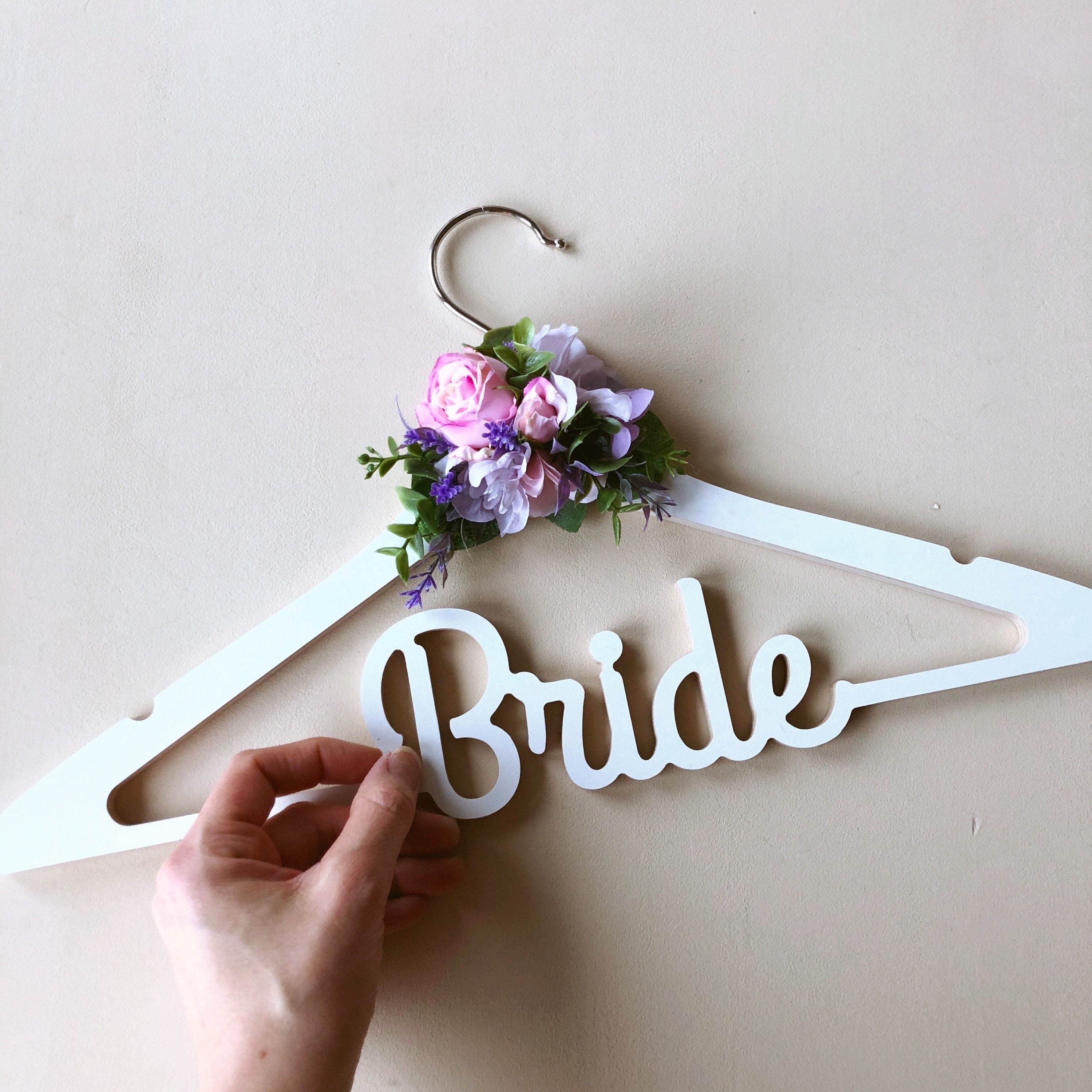 Personalized Wedding Dress Hanger Bridal Dress Hanger | Etsy