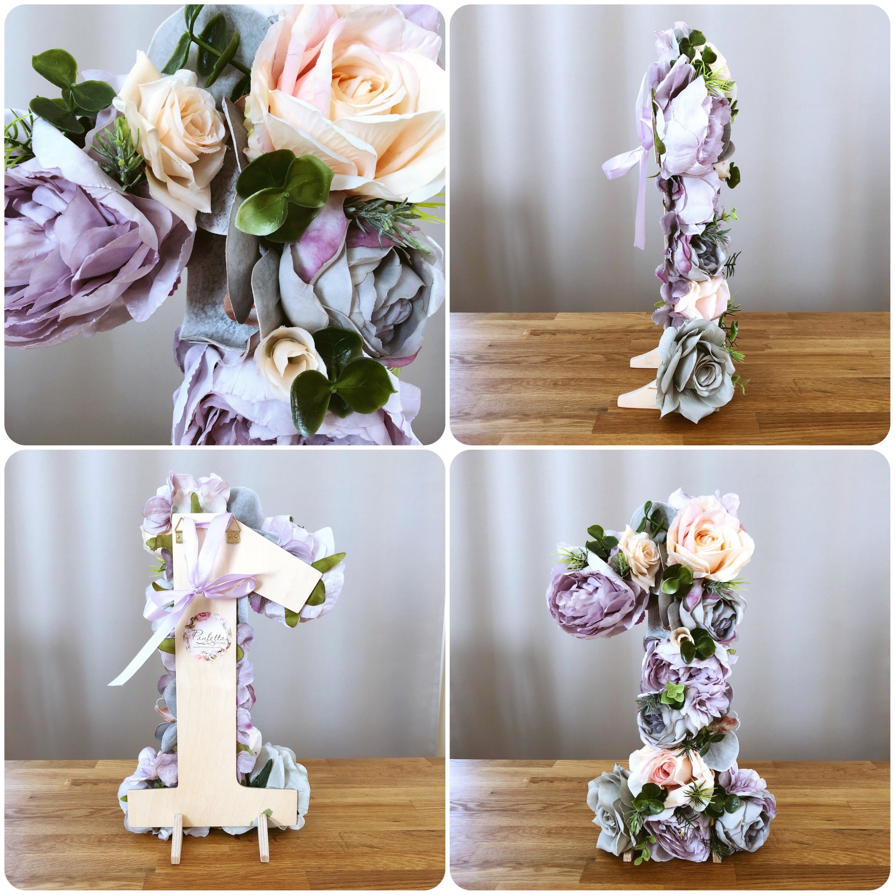 Flower Numbers Large Floral Letter wedding Wedding decor | Etsy