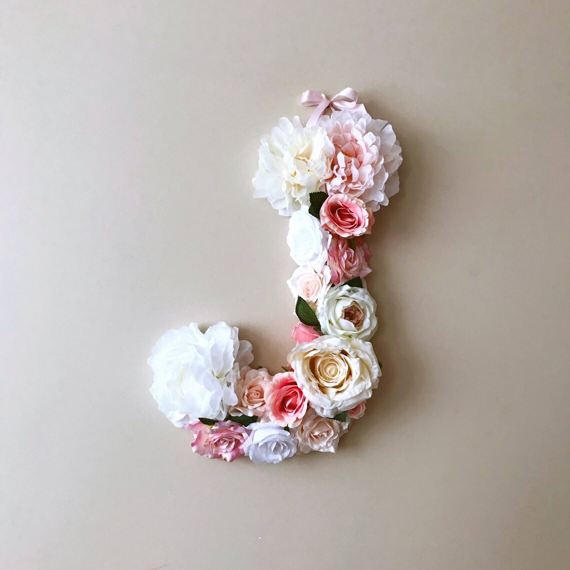 Large Flower Letters Wall Letter Wedding Letters - Etsy