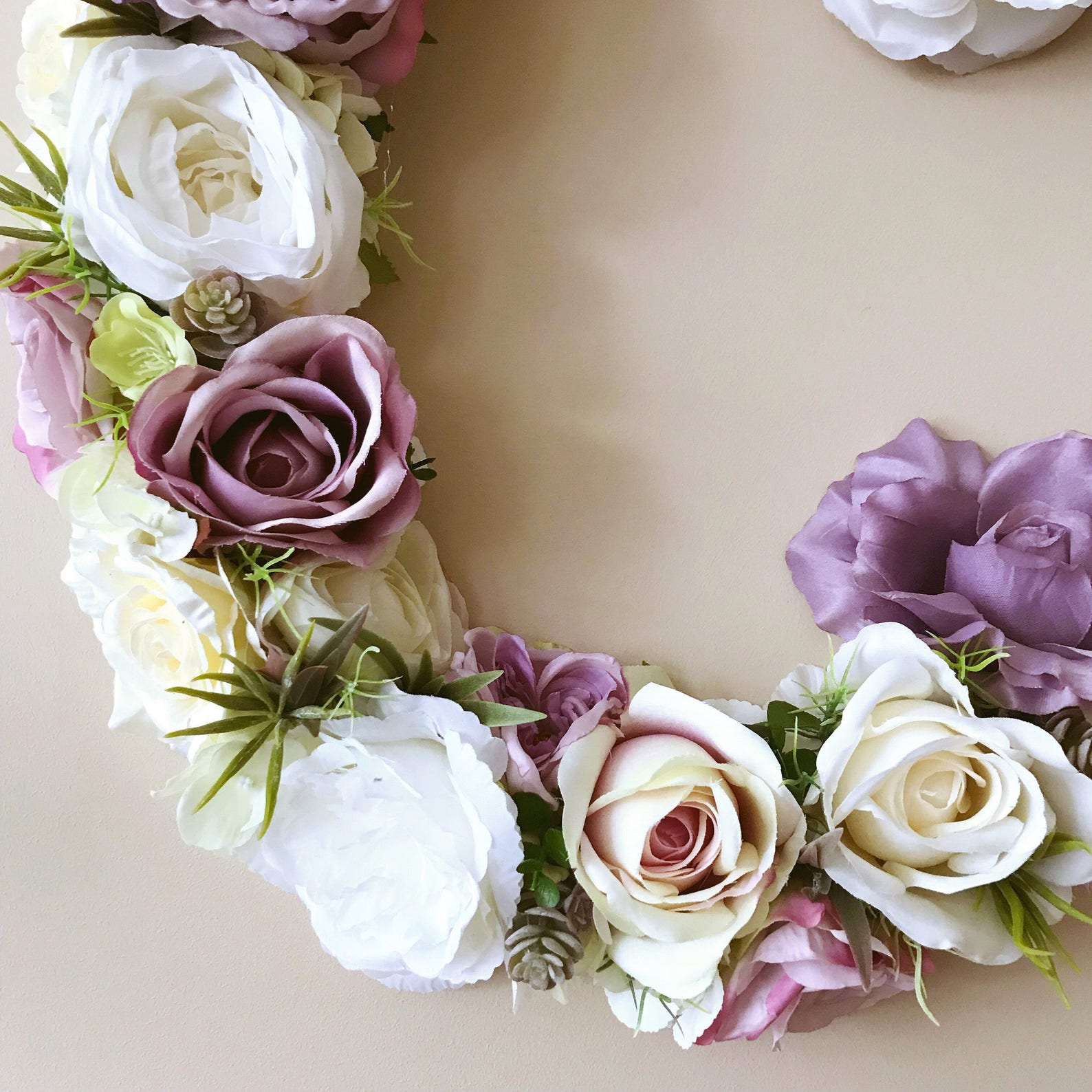 Floral Letter With Succulents | Etsy