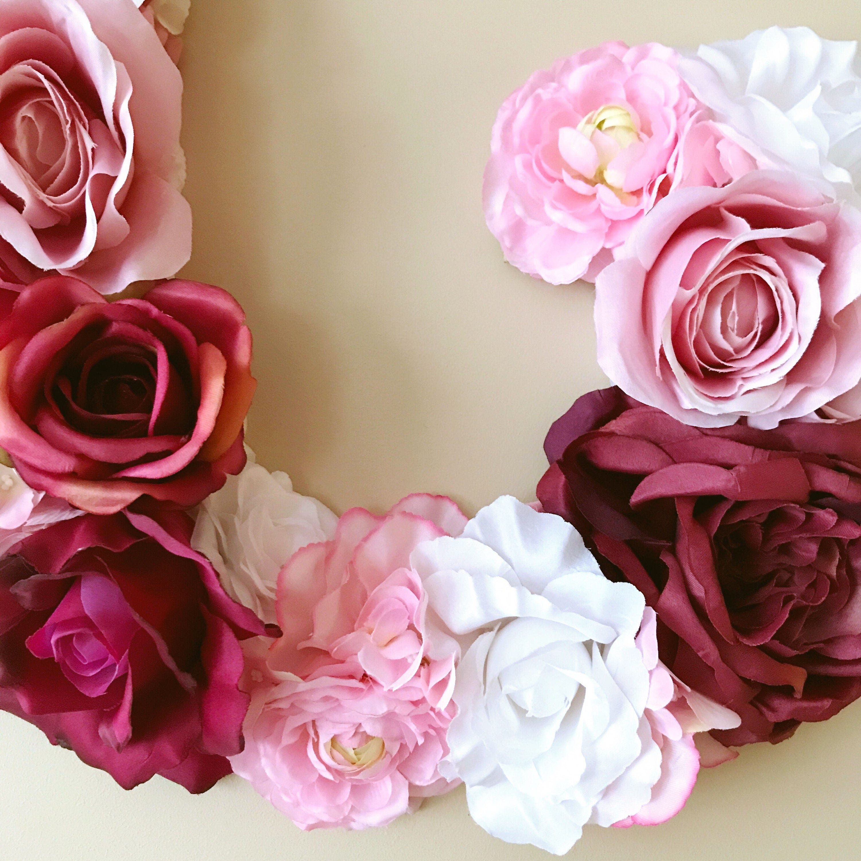 Nursery Letter Floral Sign Wall Decor Photography Prop | Etsy