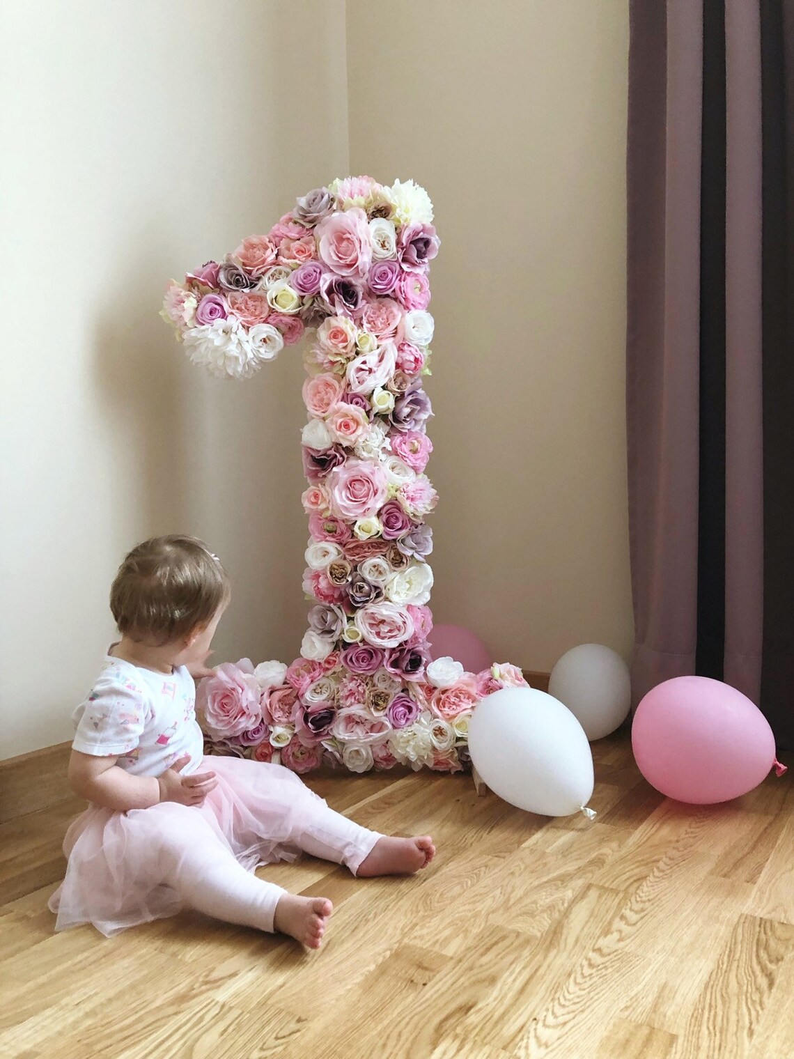 Floral Letters Huge Baby Letters Nursery Letters Floral | Etsy