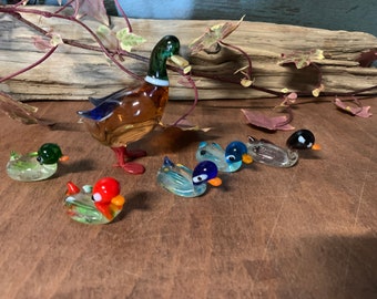 Glass ducks | Etsy