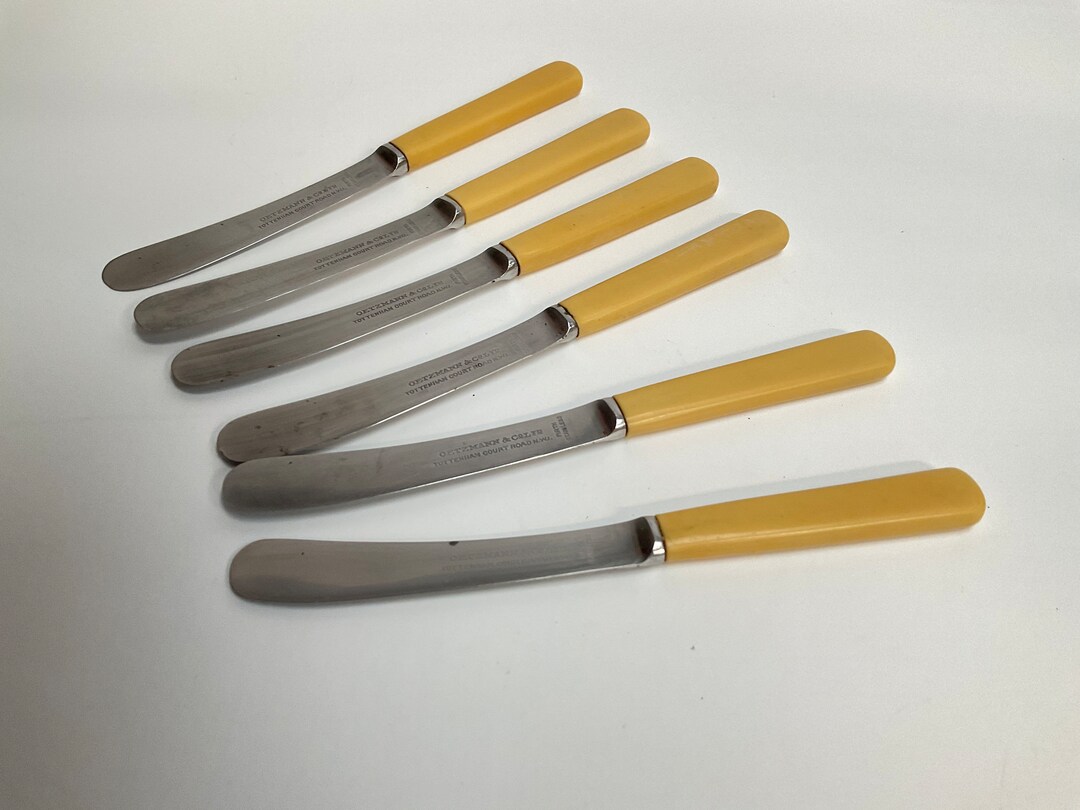 Oetzmann & Co Tottenham Court Road Firth Stainless Butter Knives Set of ...