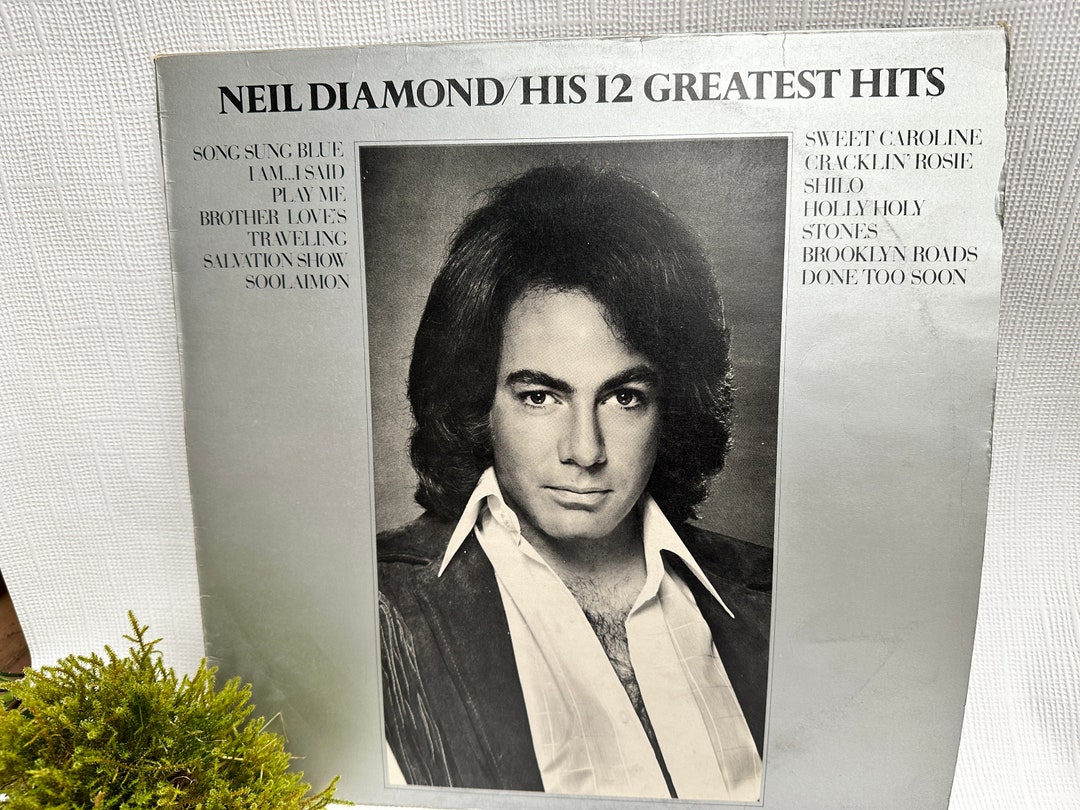 Neil Diamond / His 12 Greatest Hits Vinyl - Etsy