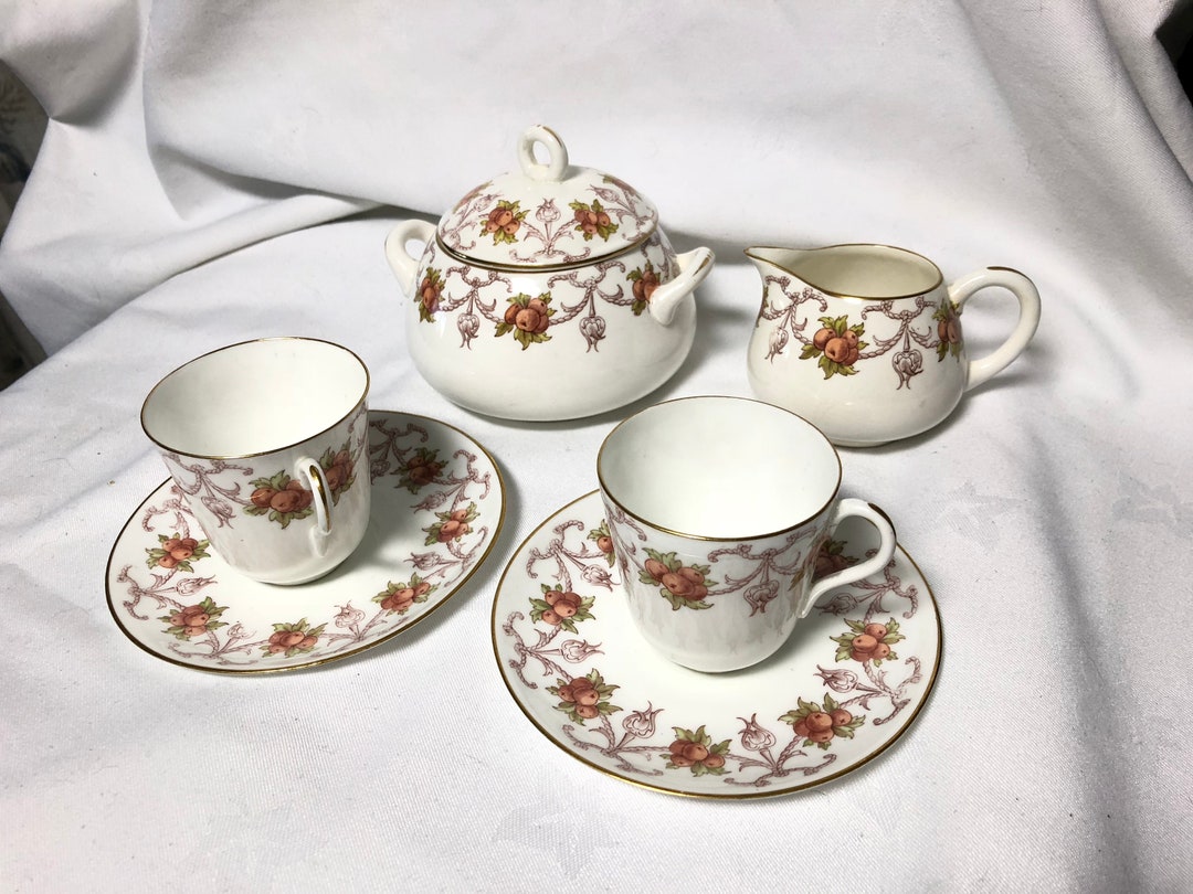 Cauldon Ware Coffee Set for Two - Etsy