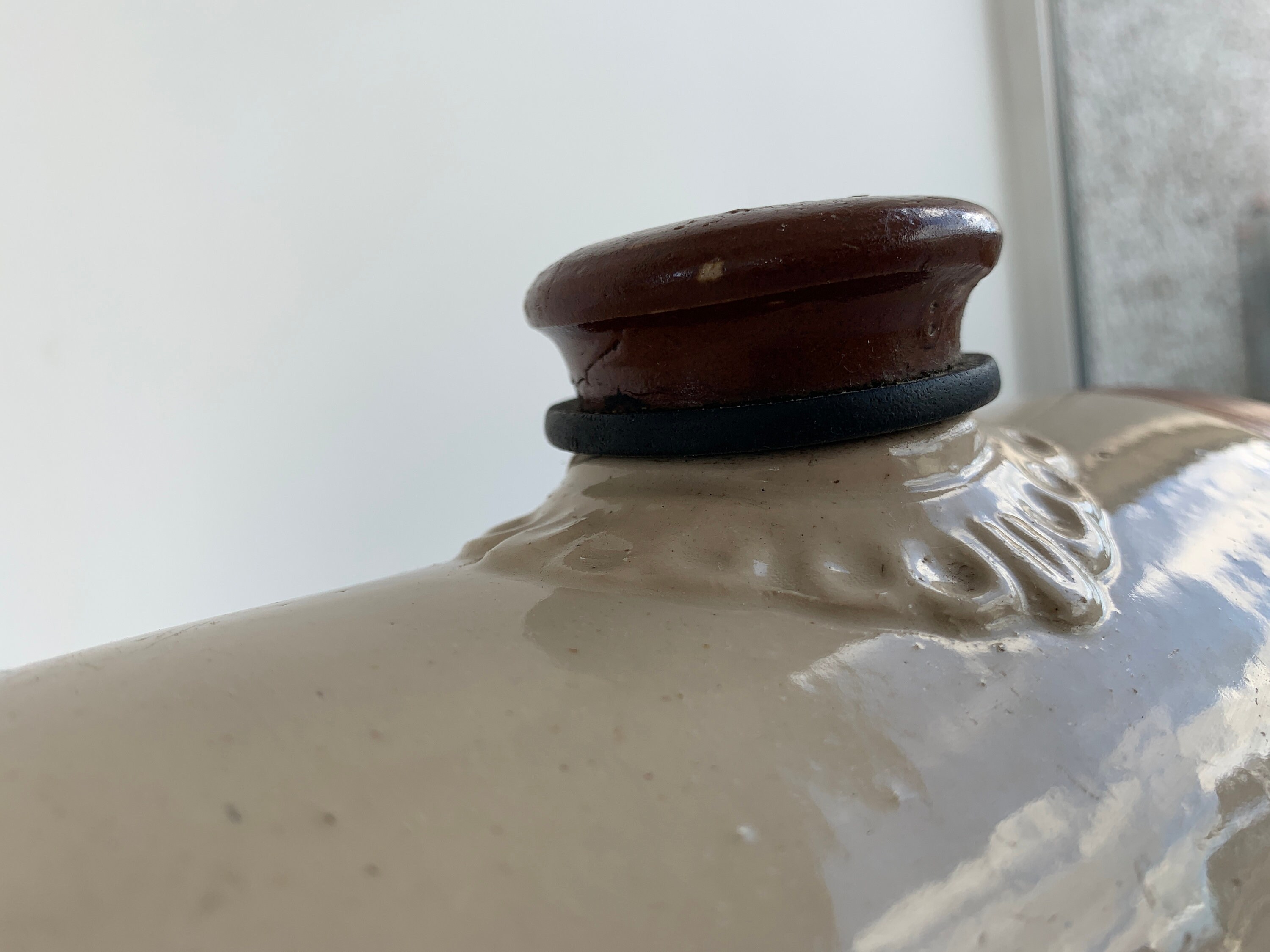 Antique Possil pottery Glasgow Hot water stoneware bottle | Etsy