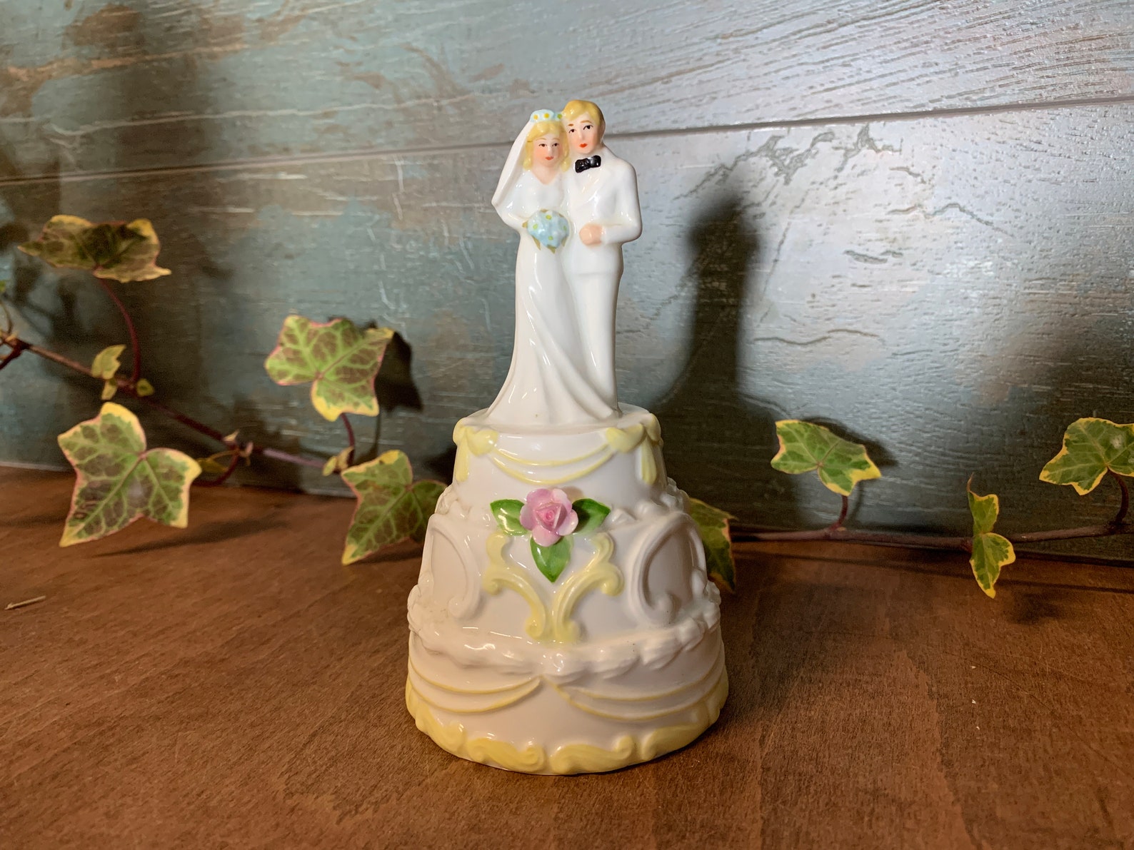 ENESCO Porcelain Bell Wedding Bell Vintage Bell - Etsy