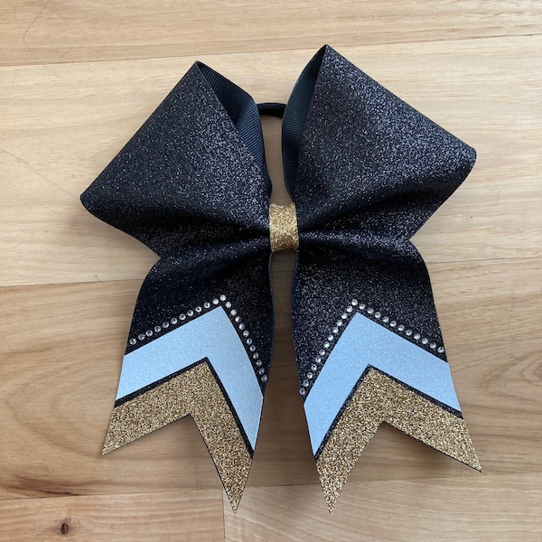Gold Cheer Bow - Etsy