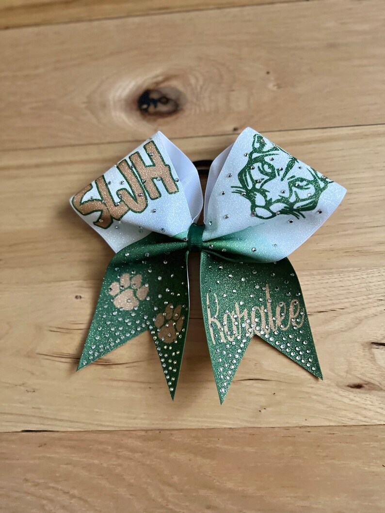 All Glitter Sublimation Cheer Bow. Price Listed is per - Etsy