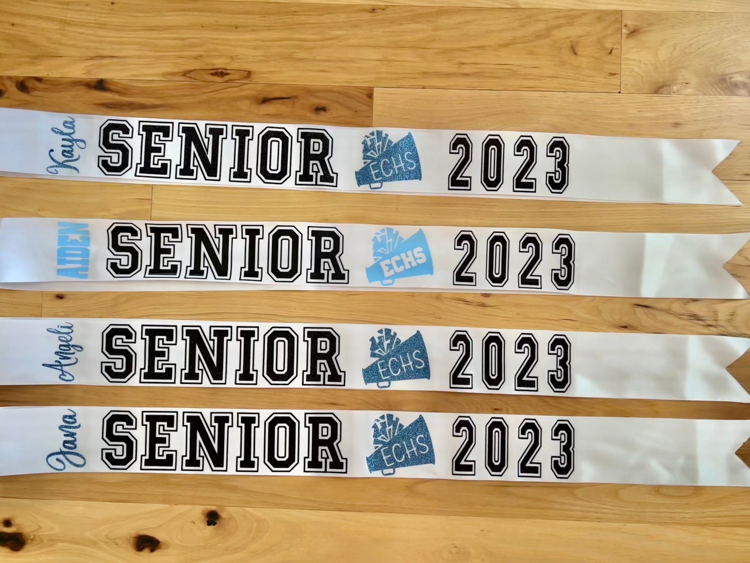 Senior Sash Made in Your Colors. Price Listed is per - Etsy