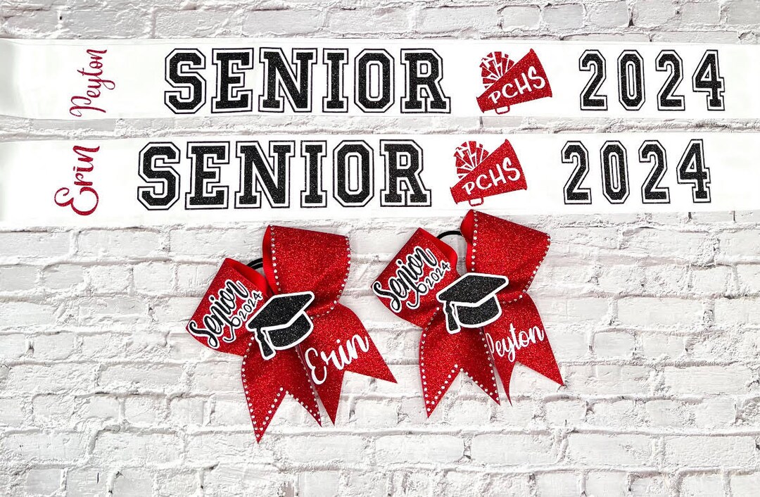 Senior Sashes Designed for Your Team. Price Listed is for Each ...