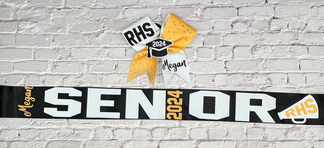 Senior Sashes Designed for Your Team. Price Listed is for Each ...