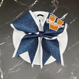 Custom Cheer Bows Designed in Your Team Colors. Price Listed is per ...