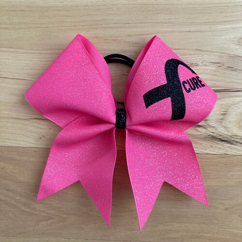 Cancer Awareness Cheer Bow - Etsy