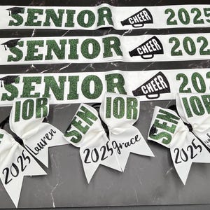Senior Sashes Designed for Your Team. Price Listed is for Each ...