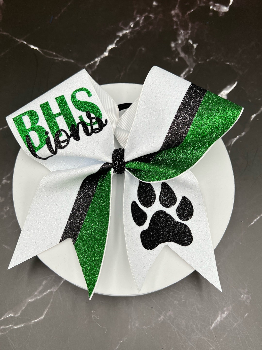 The Diana Glitter Cheer Bow: Game Day Bow, Glitter Bow, Team Bows ...