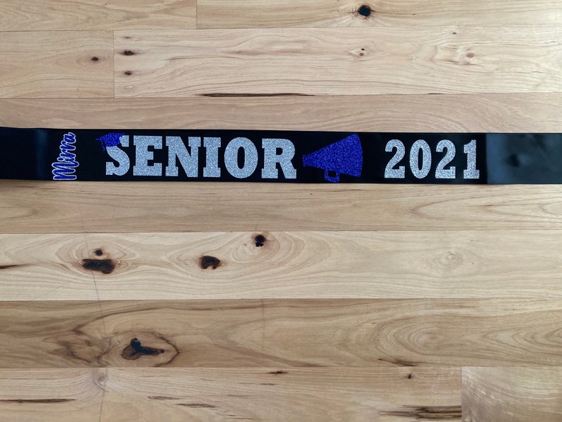 Gorgeous double layered Senior Sashes made in your team | Etsy