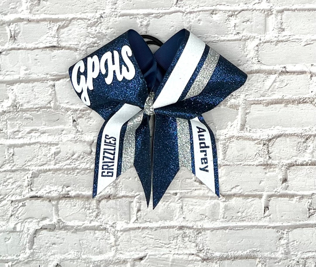 All Glitter Custom Cheer Bows. Price Listed is per Individual Bow ...