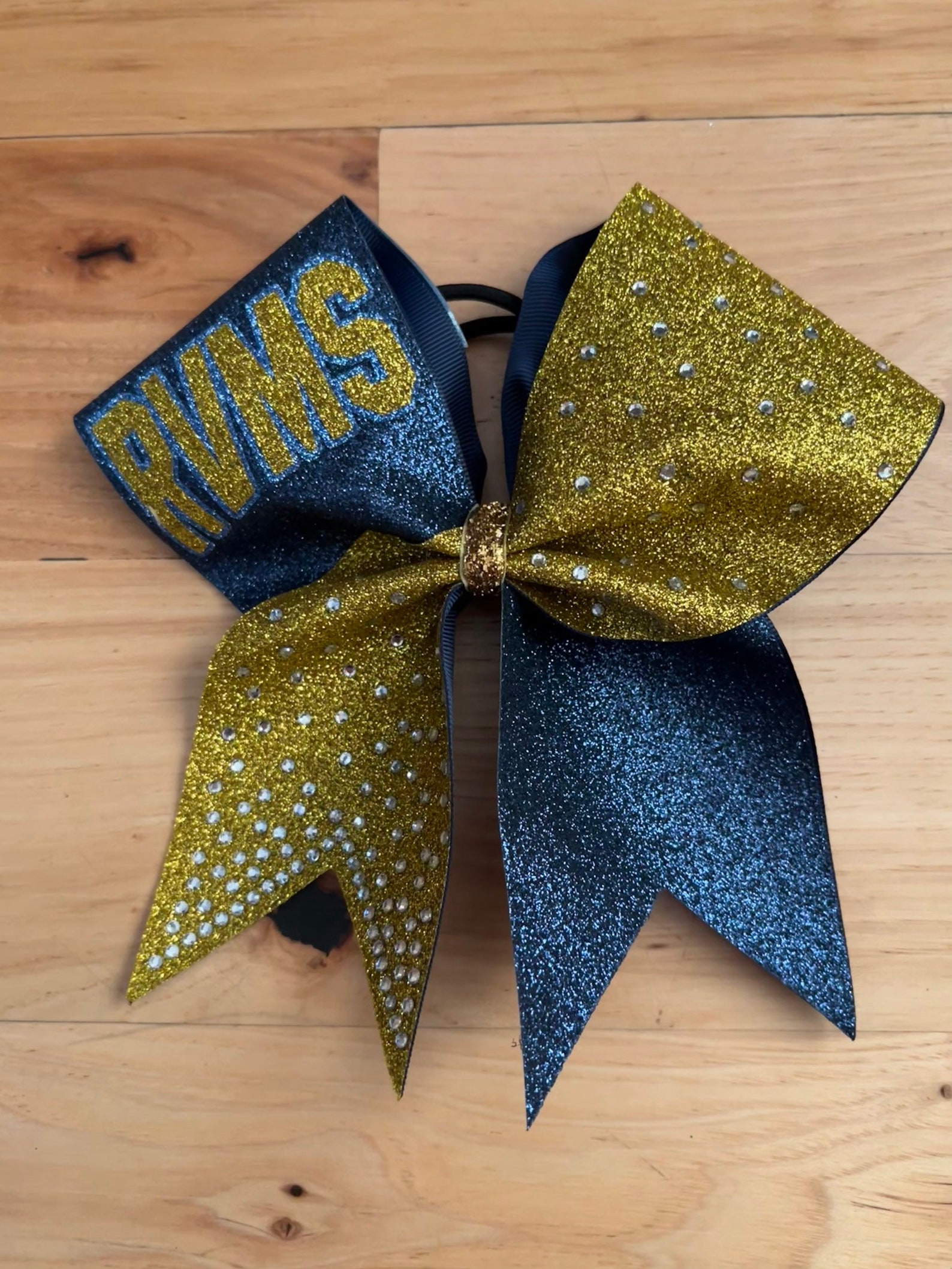 3 Custom Cheer Bows Made in Your Team Colors. Rhinestone - Etsy