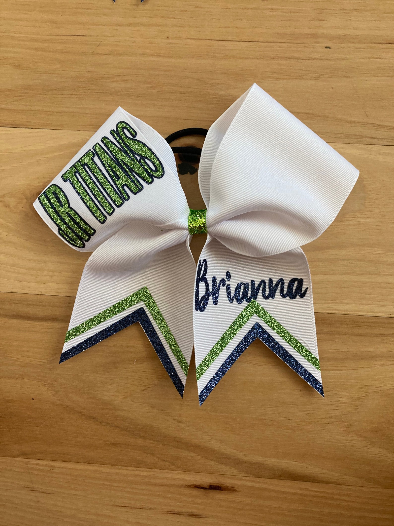 Custom Cheer Bows Designed in Your Team Colors. Price Listed is 
