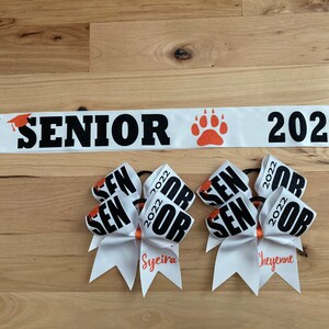Senior Sashes Designed for Your Team. Price Listed is for Each ...