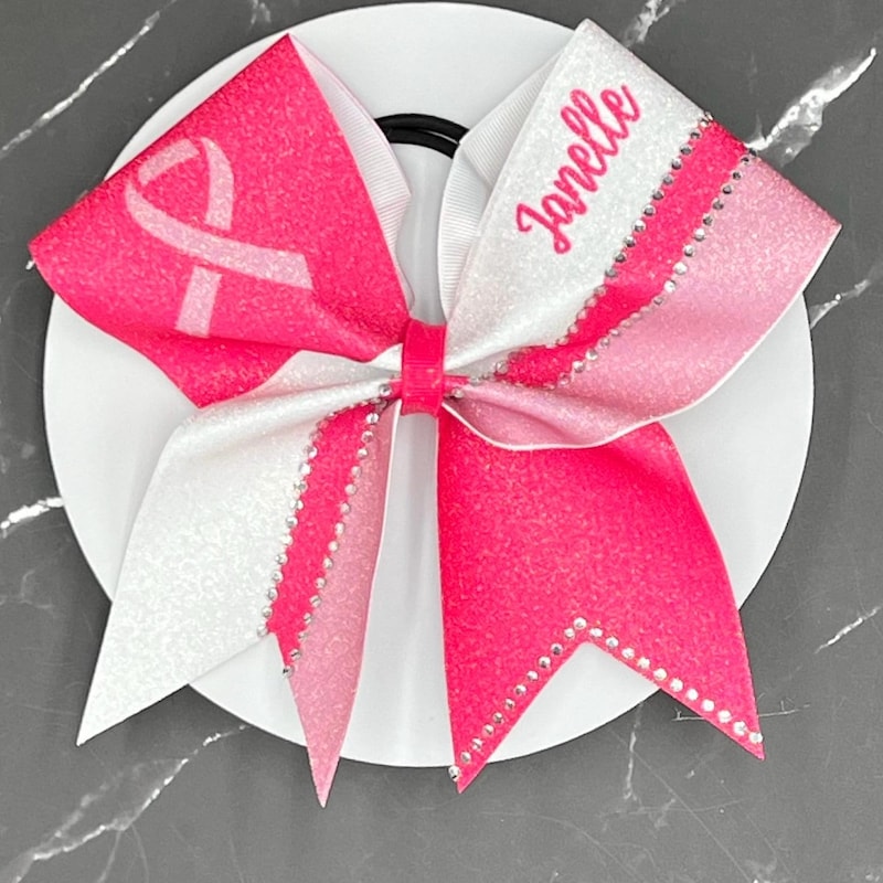 Breast Cancer Bows - Etsy