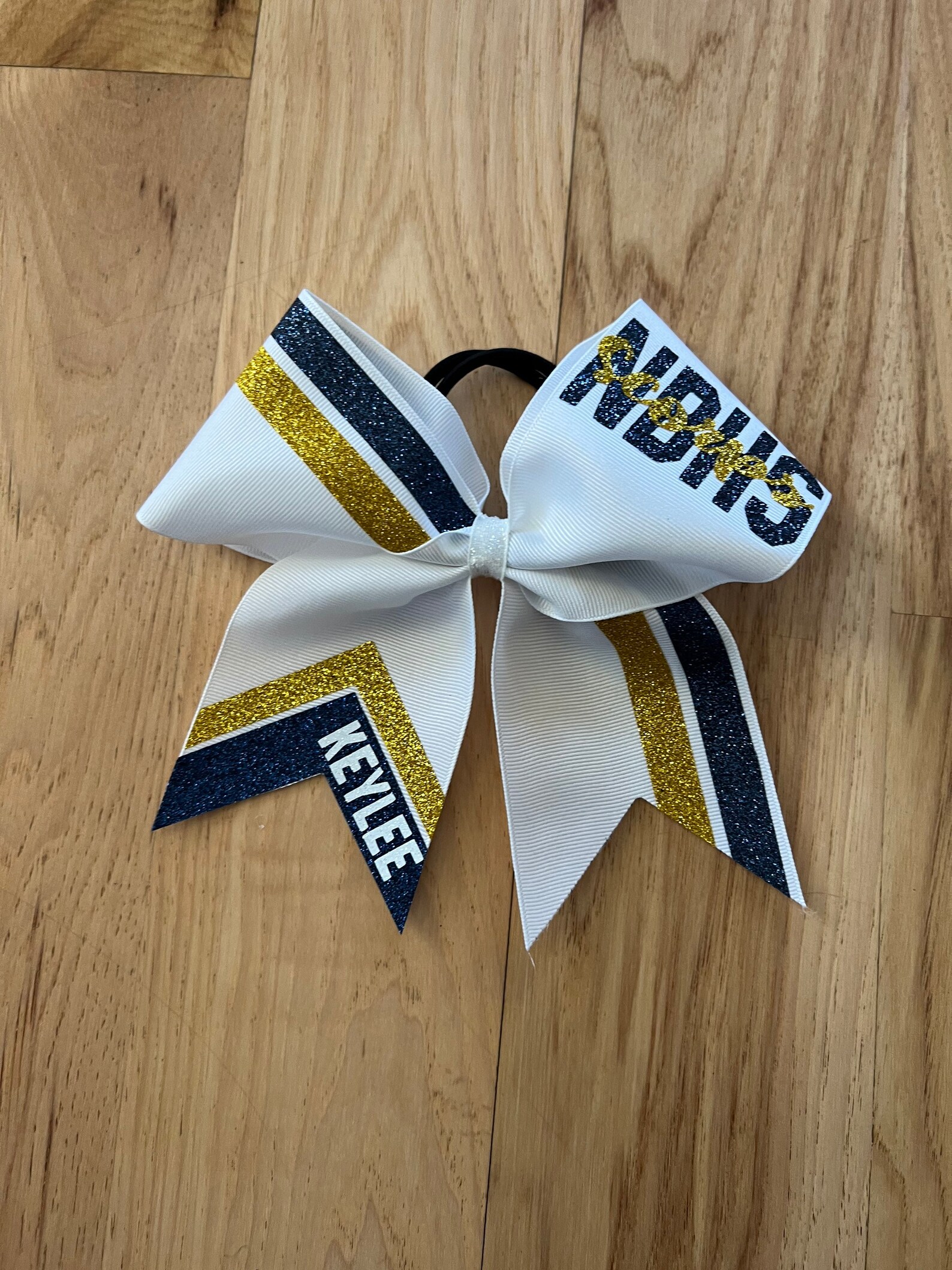Cheer Bow With Personalized Name and Team Colors. Price Listed | Etsy