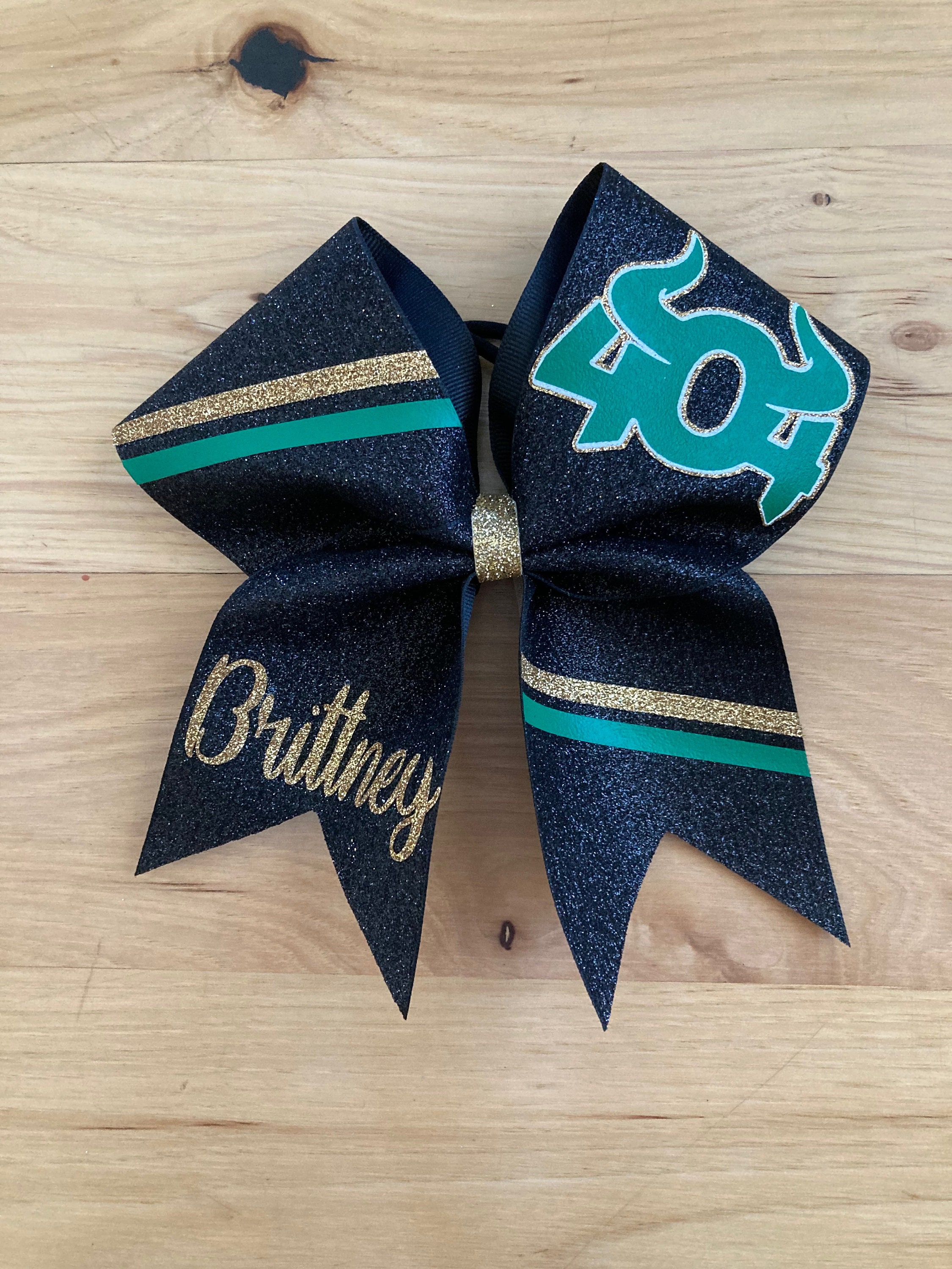 Embroidered Cheer Bows