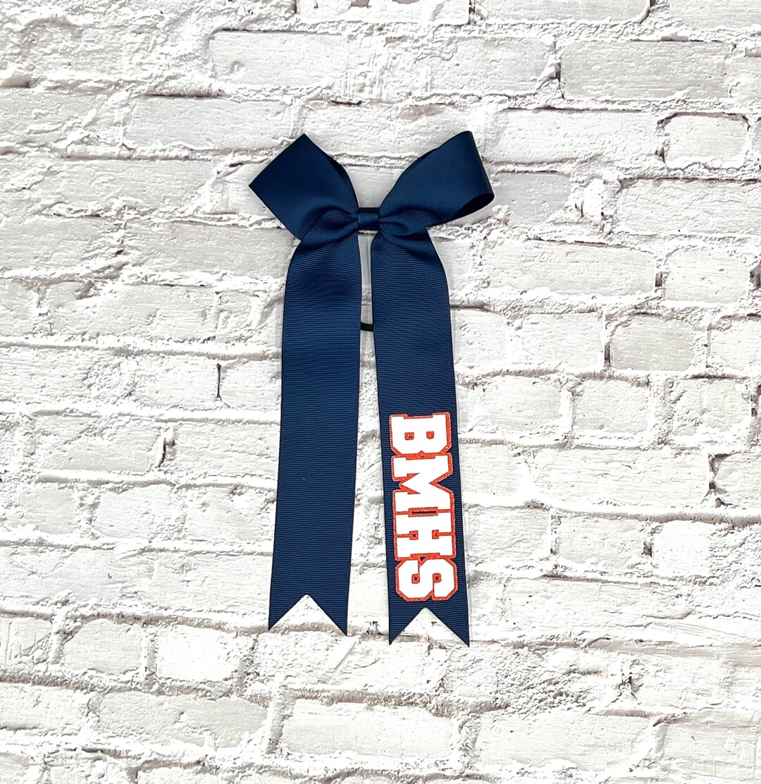 Custom College Cheer Bows Designed in Your Team Colors. - Etsy