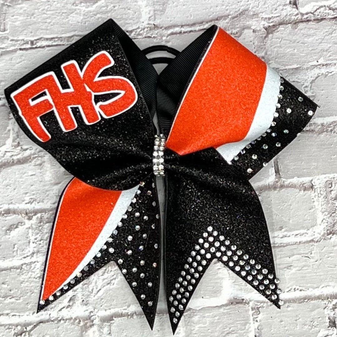 Custom Cheer Bows Designed in Your Team Colors. Price Listed is per ...