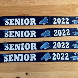 Gorgeous Double Layered Senior Sashes Made in Your Team Colors. Price ...