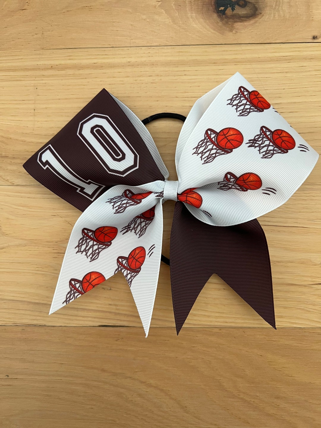 Custom Basketball Bow Made in Your Team Colors. Price Listed is per Bow ...