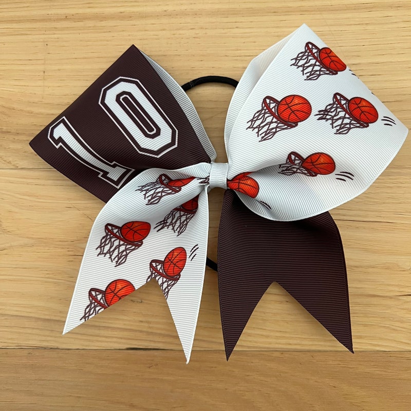 Basketball Bows - Etsy