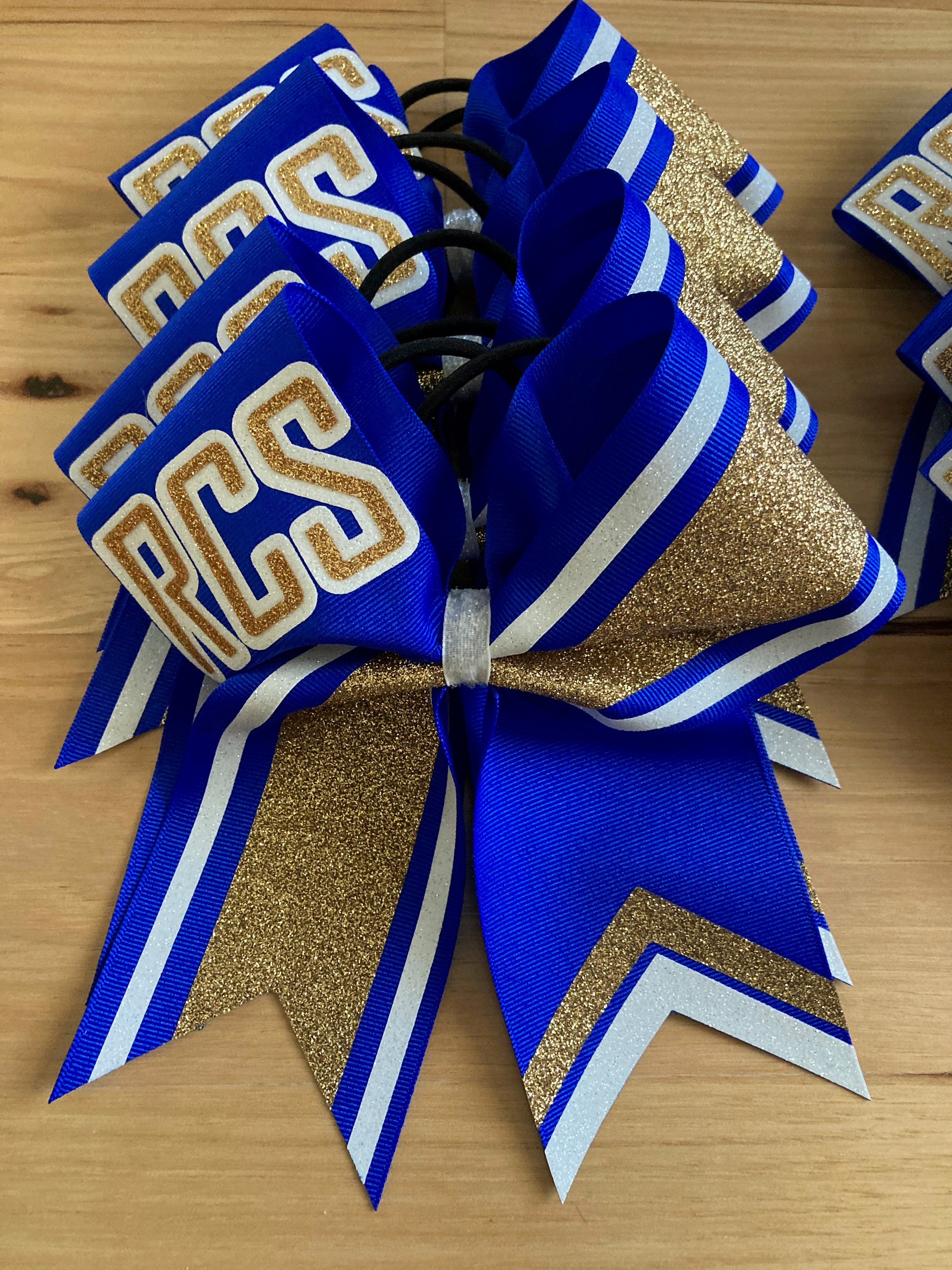 Game Day Cheer Bow Made in Your Team Colors. Comment Colors at | Etsy