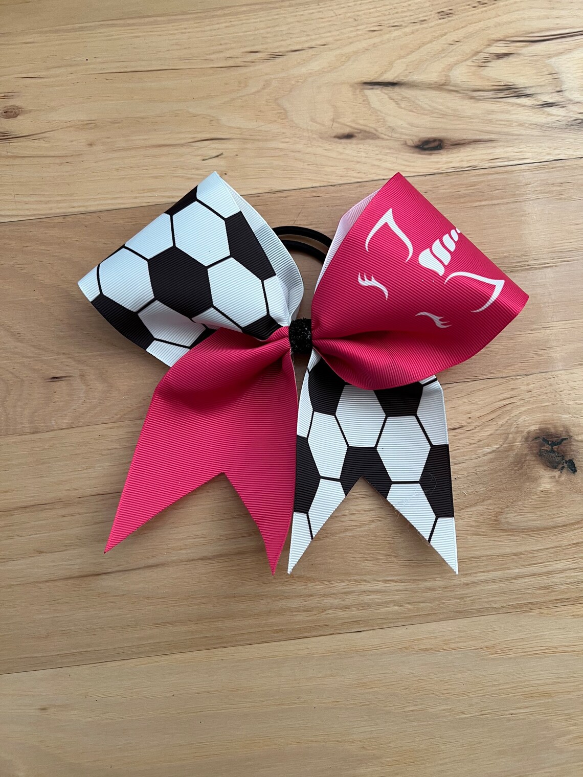 Custom Soccer Bow Made in Your Team Colors. Price Listed is - Etsy
