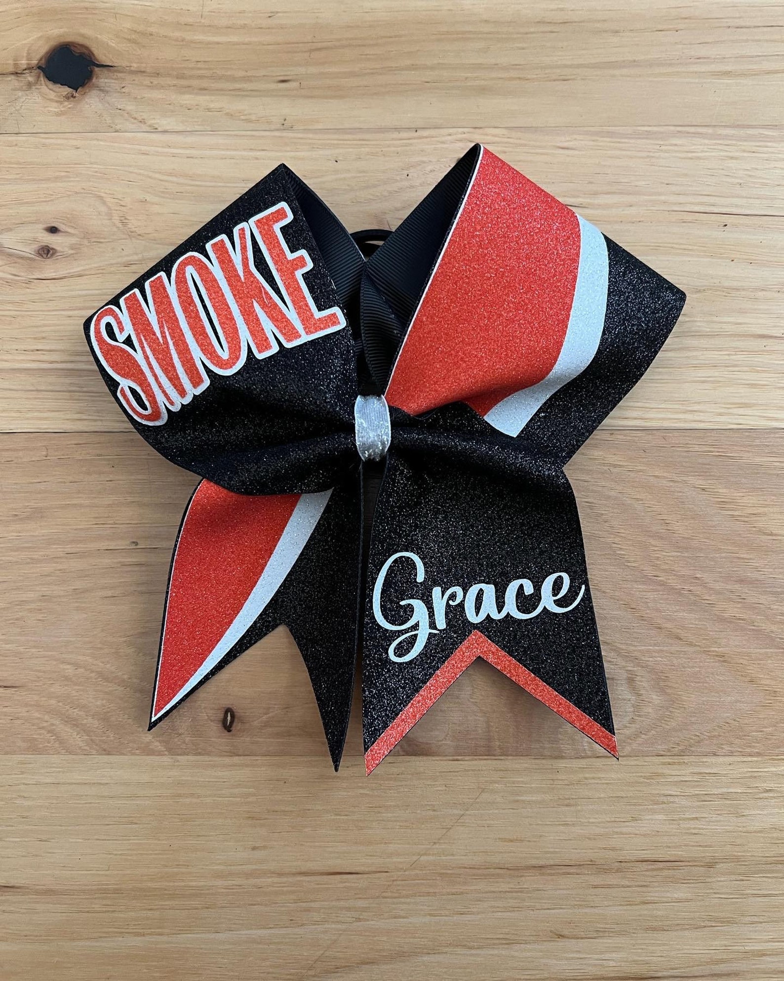 Custom All Glitter Cheer Bow. Designed in Your Team Colors. Price ...