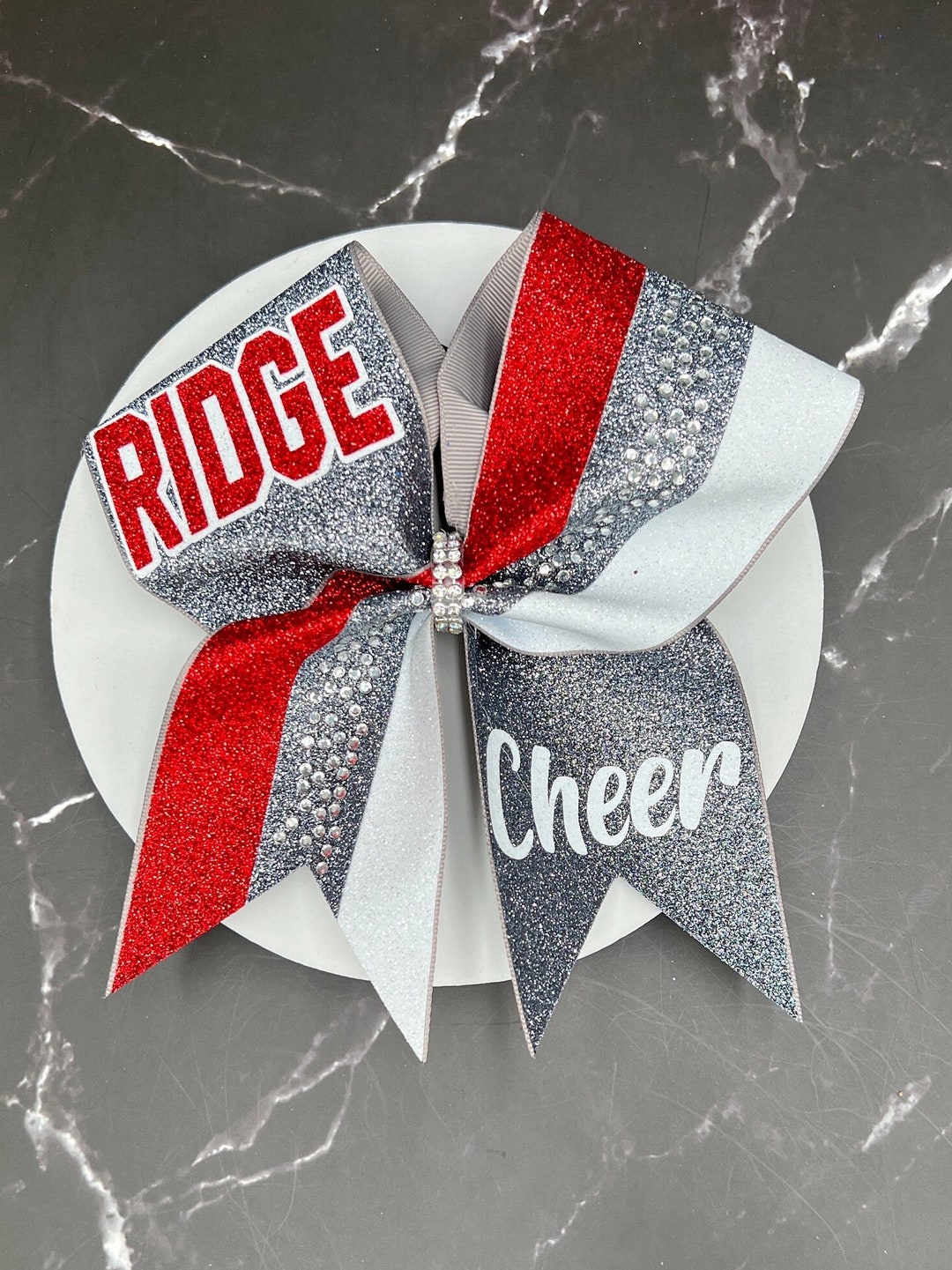 The Laurie All Glitter Cheer Bow. Price Listed is per Individual Bow ...
