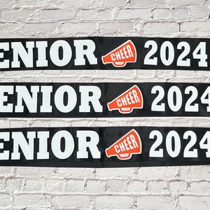 Gorgeous Double Layered Senior Sashes Made in Your Team Colors. Price ...