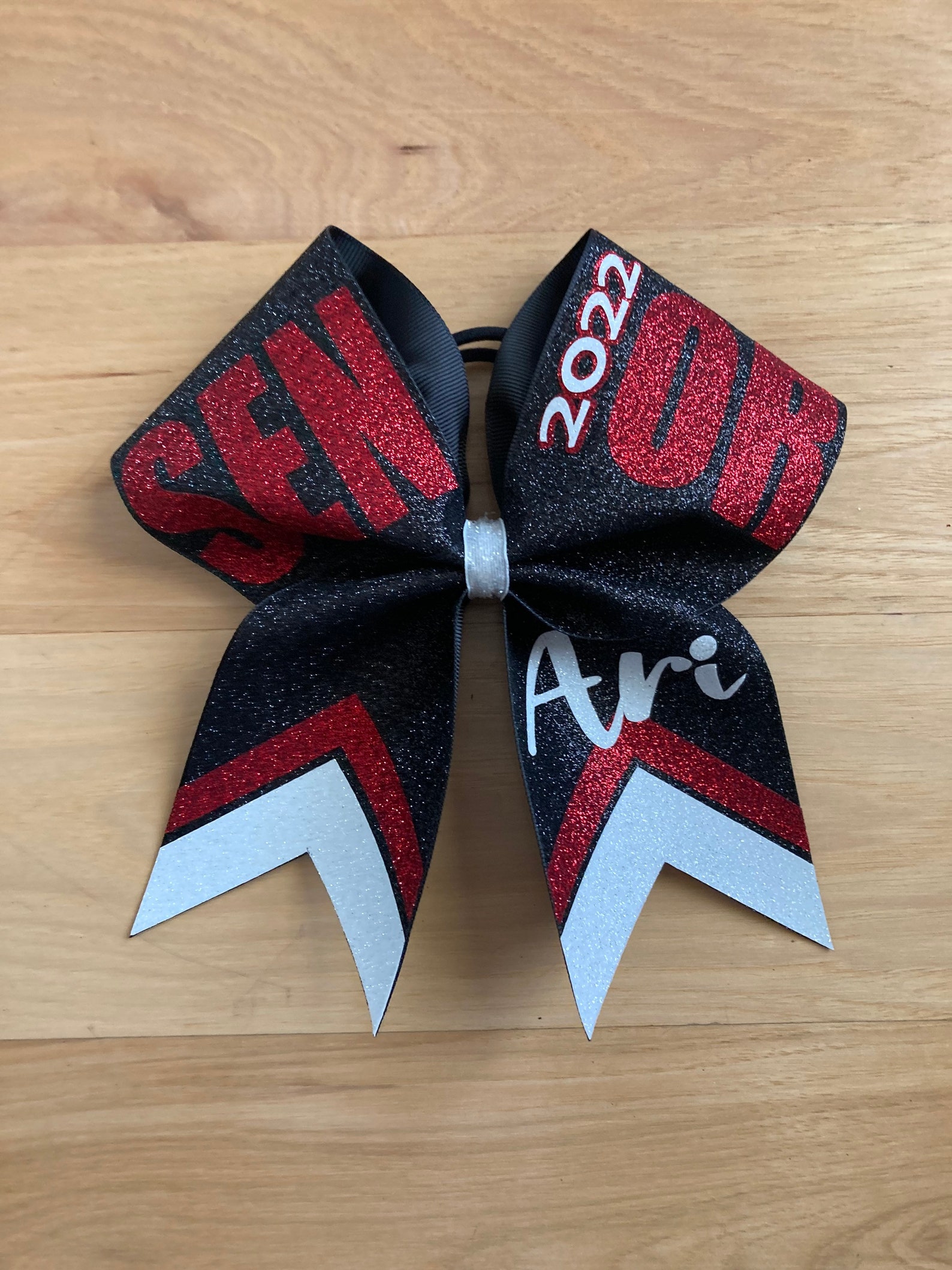 Senior Custom Cheer Bow Made With Your School Colors Price - Etsy