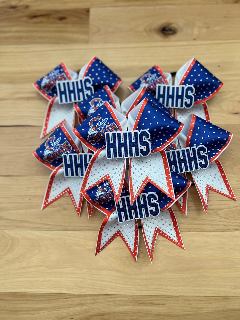 Sublimation Cheer Bow. Price Listed is per Individual Bow. - Etsy