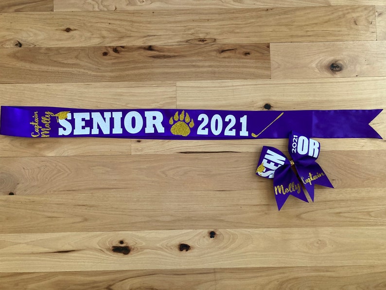 Senior Sashes Designed for Your Team. Price Listed is for Each - Etsy