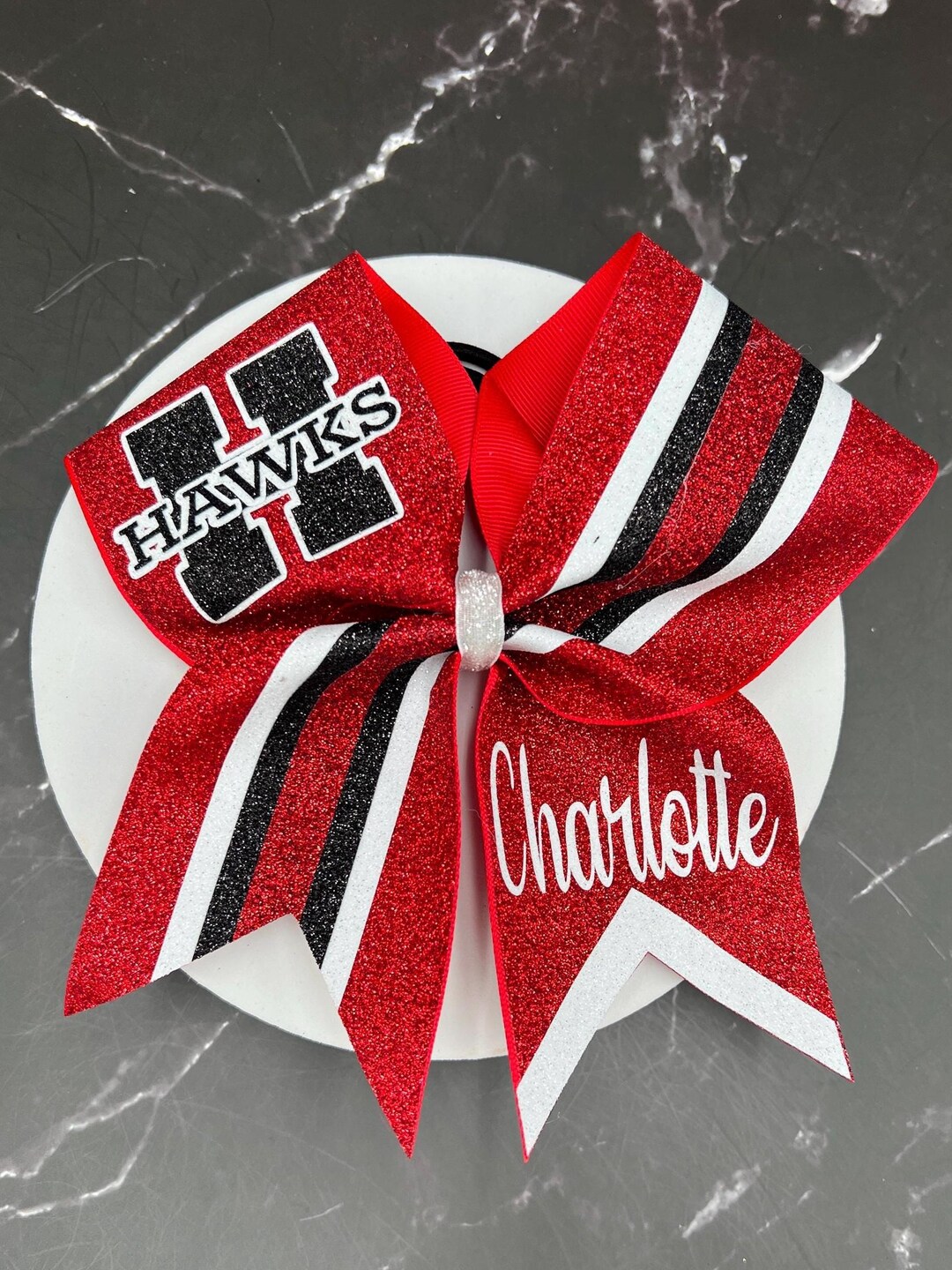 Gigi Custom Cheer Bows Designed in Your Team Colors. Price Listed is ...