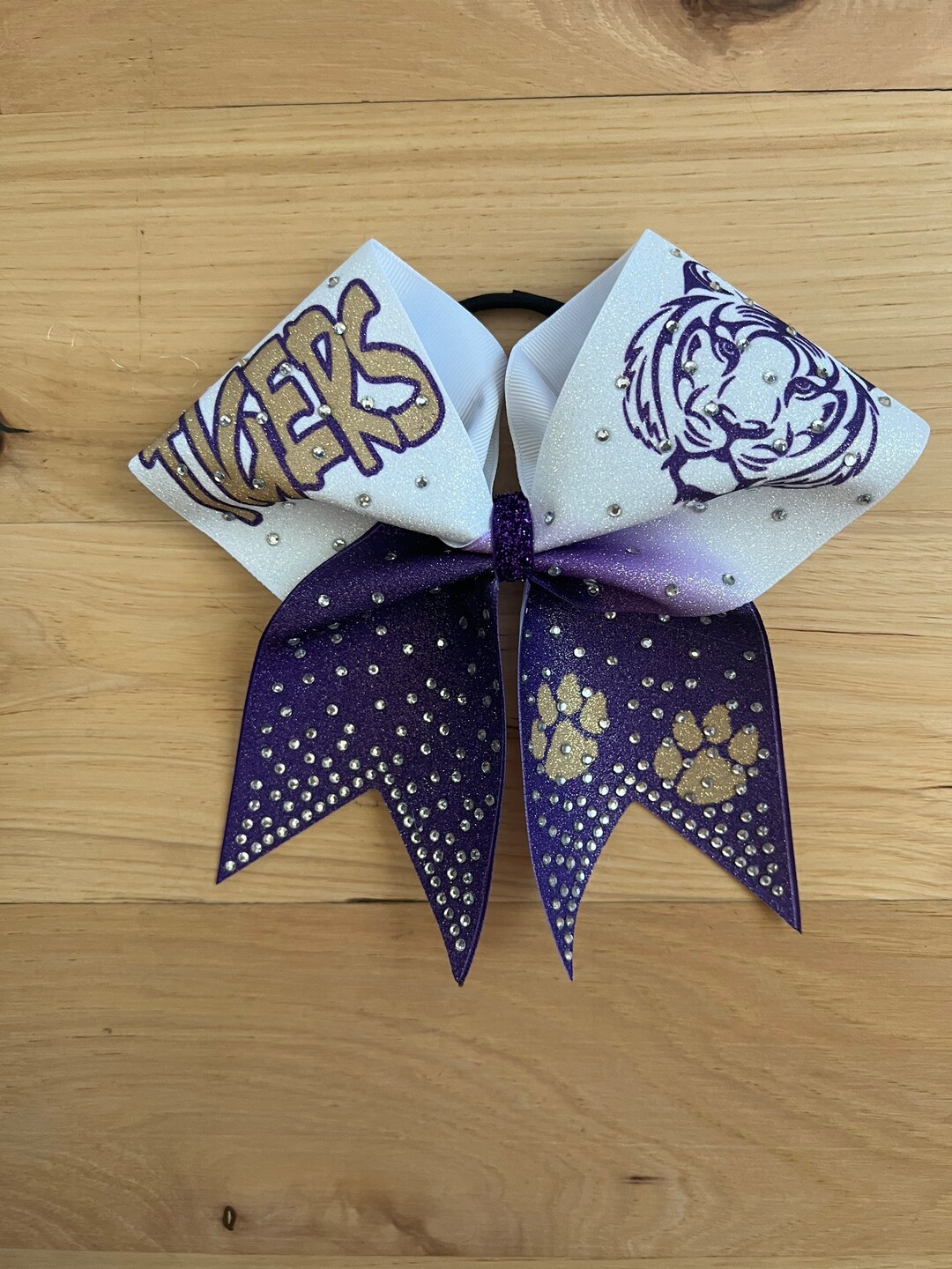 All Glitter Sublimation Cheer Bow. Price Listed is per Individual Bow ...