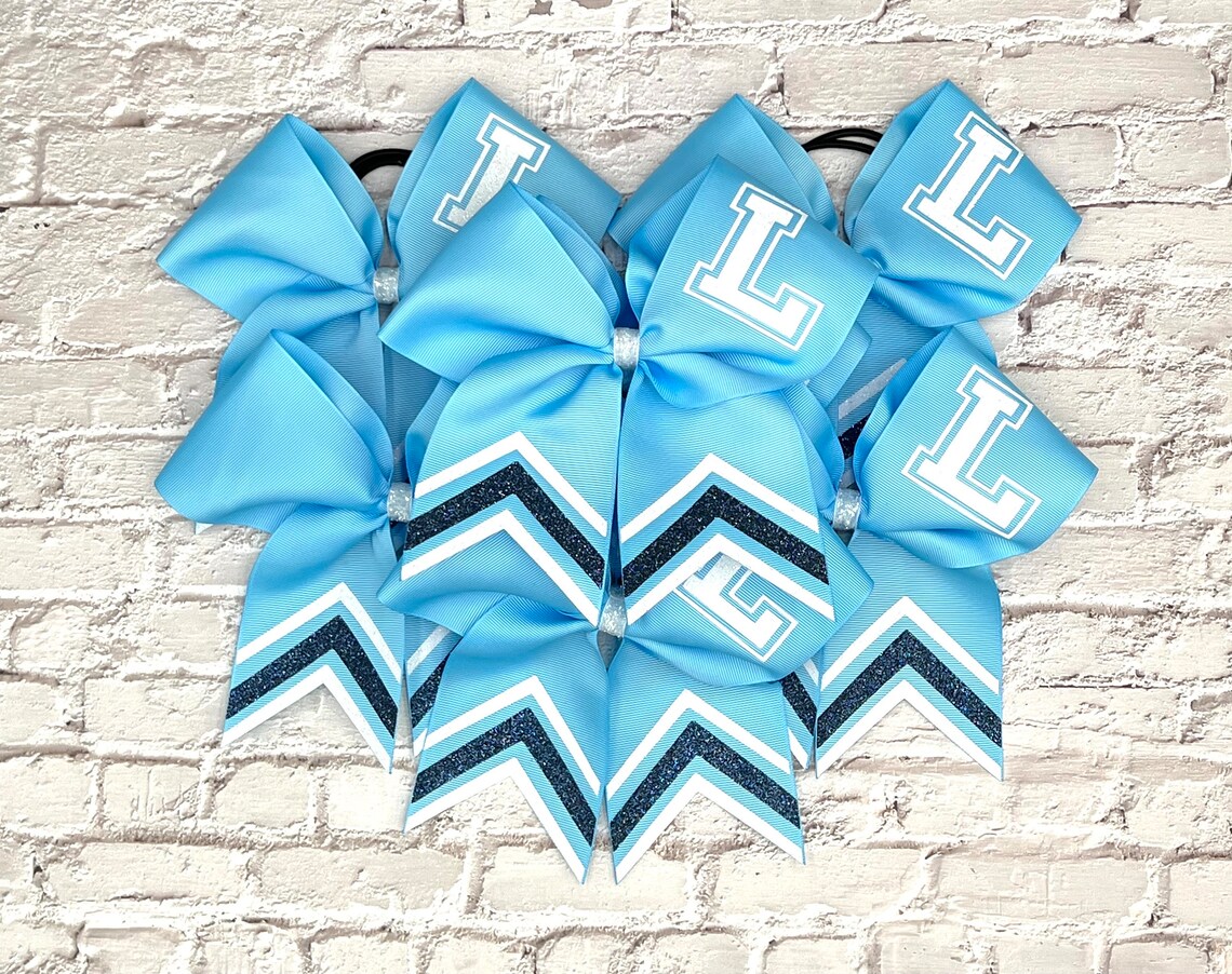 Nora Cheer Bow Design Made in Your Team Colors. Price Listed is per ...