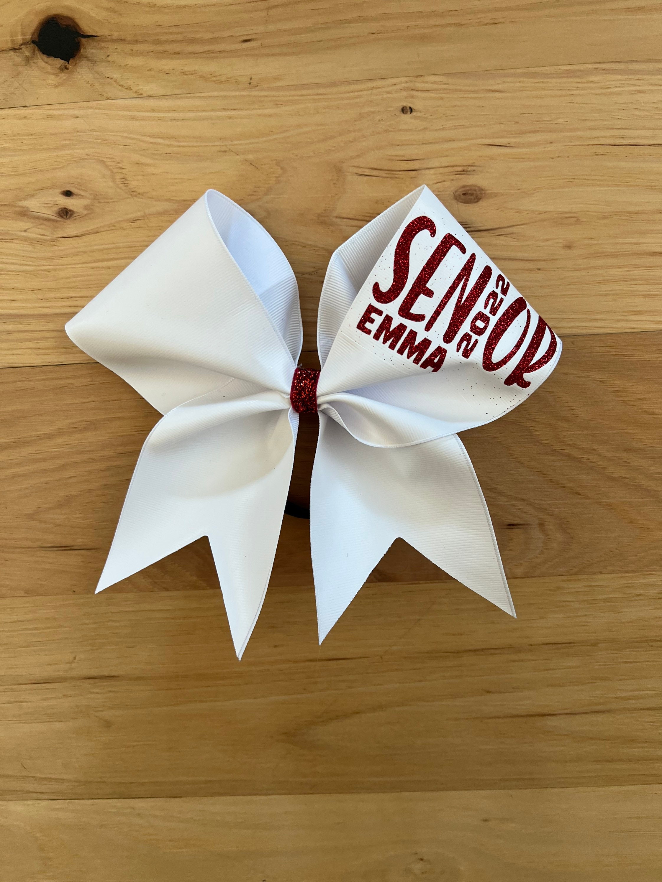 Autograph Cheer Bow With or Without Writing on Top Loop. Price Listed ...