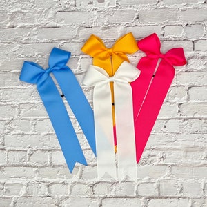Custom College Cheer Bows Designed in Your Team Colors. Price Listed is ...