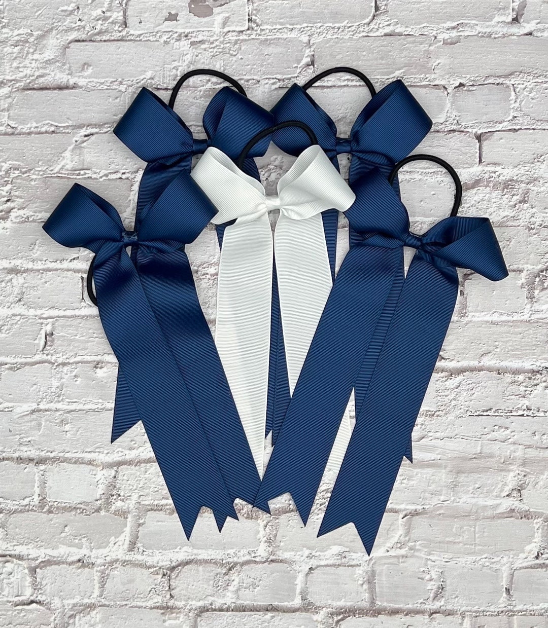 Custom College Cheer Bows Designed in Your Team Colors. Price Listed is ...